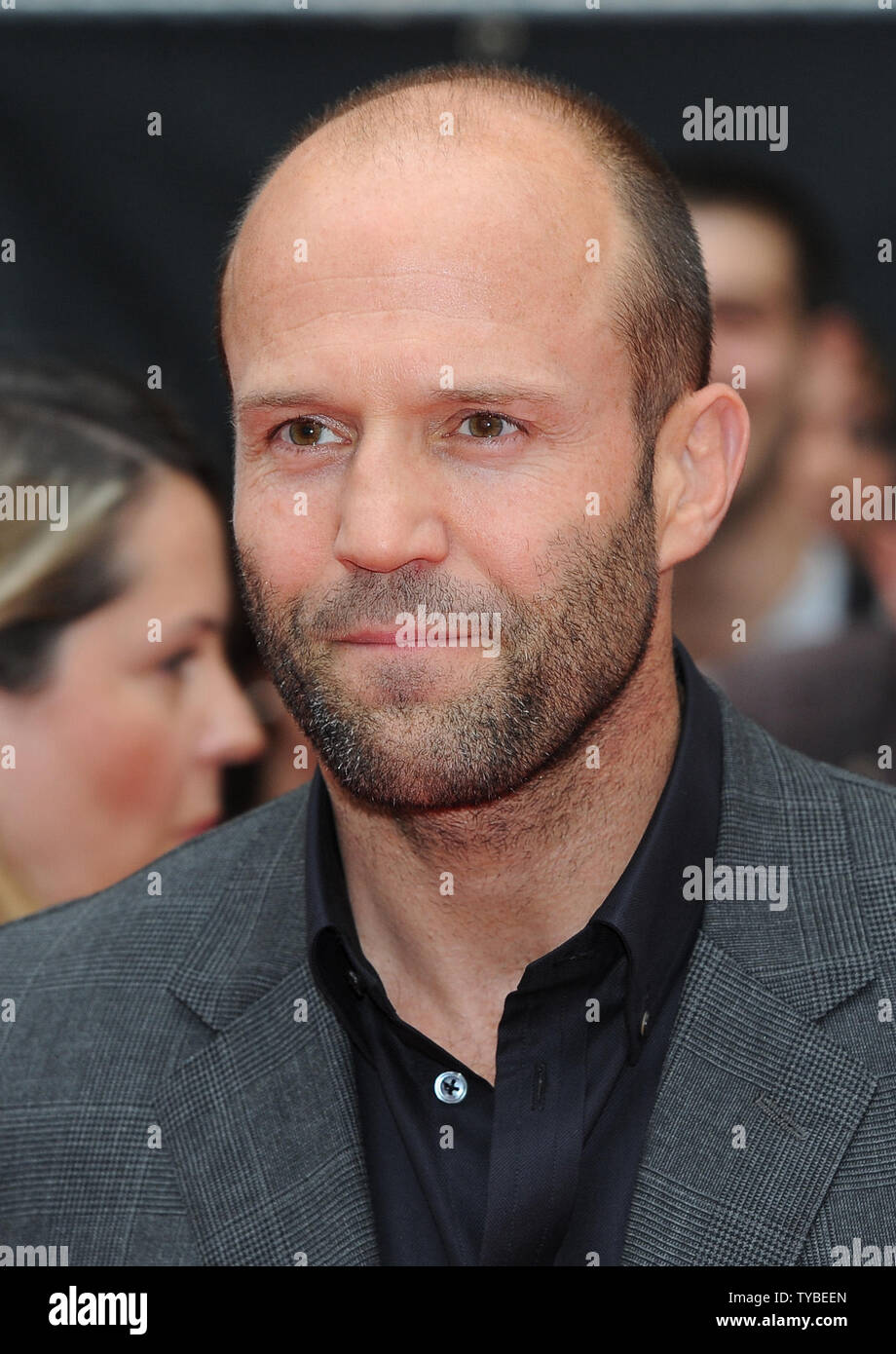 English actor Jason Statham attends The UK Premiere of "The Expendables ...