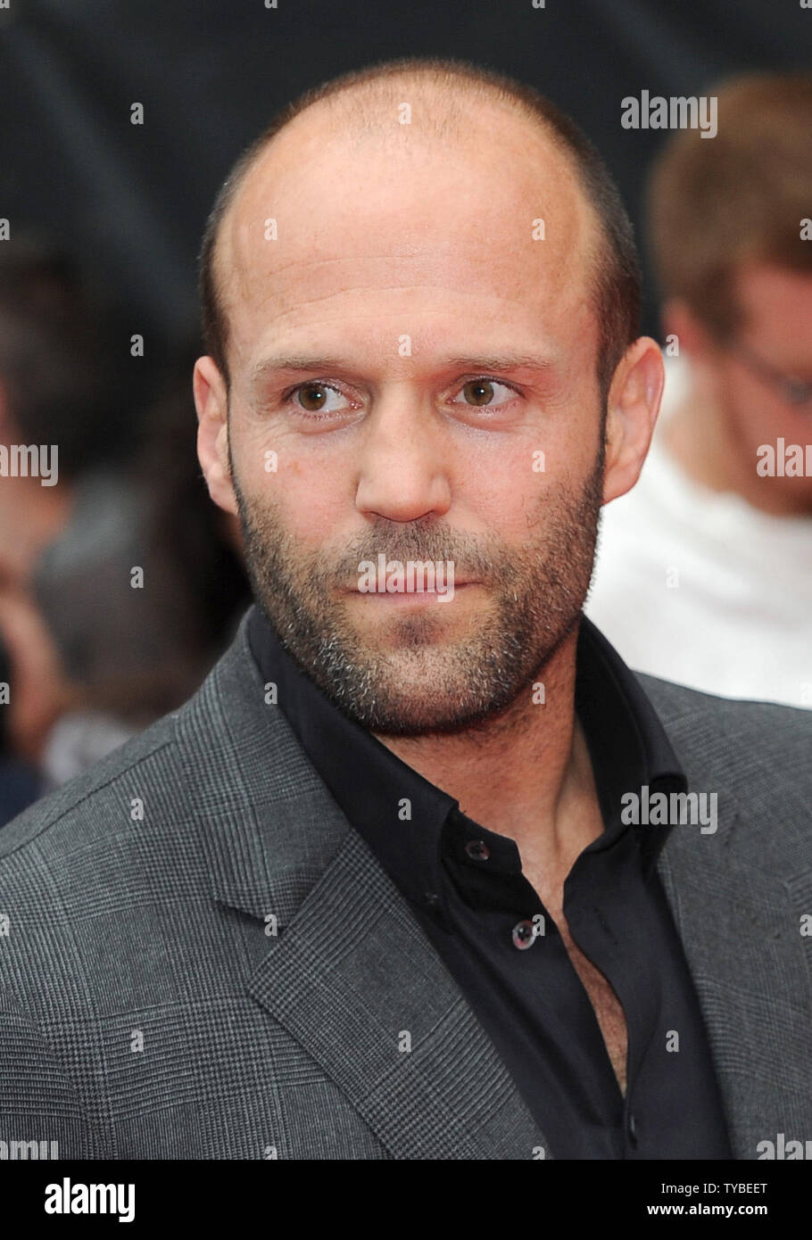 English actor Jason Statham attends The UK Premiere of "The Expendables ...