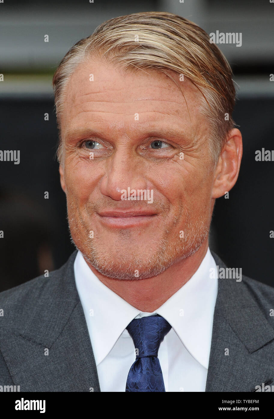 Danish actor Dolph Lundgren attends The UK Premiere of "The Expendables ...