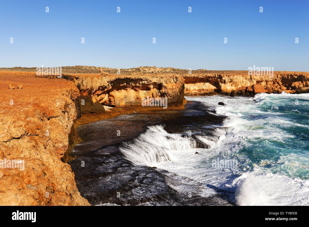 The Quobba coastline, Northwest Australia. | usage worldwide Stock ...