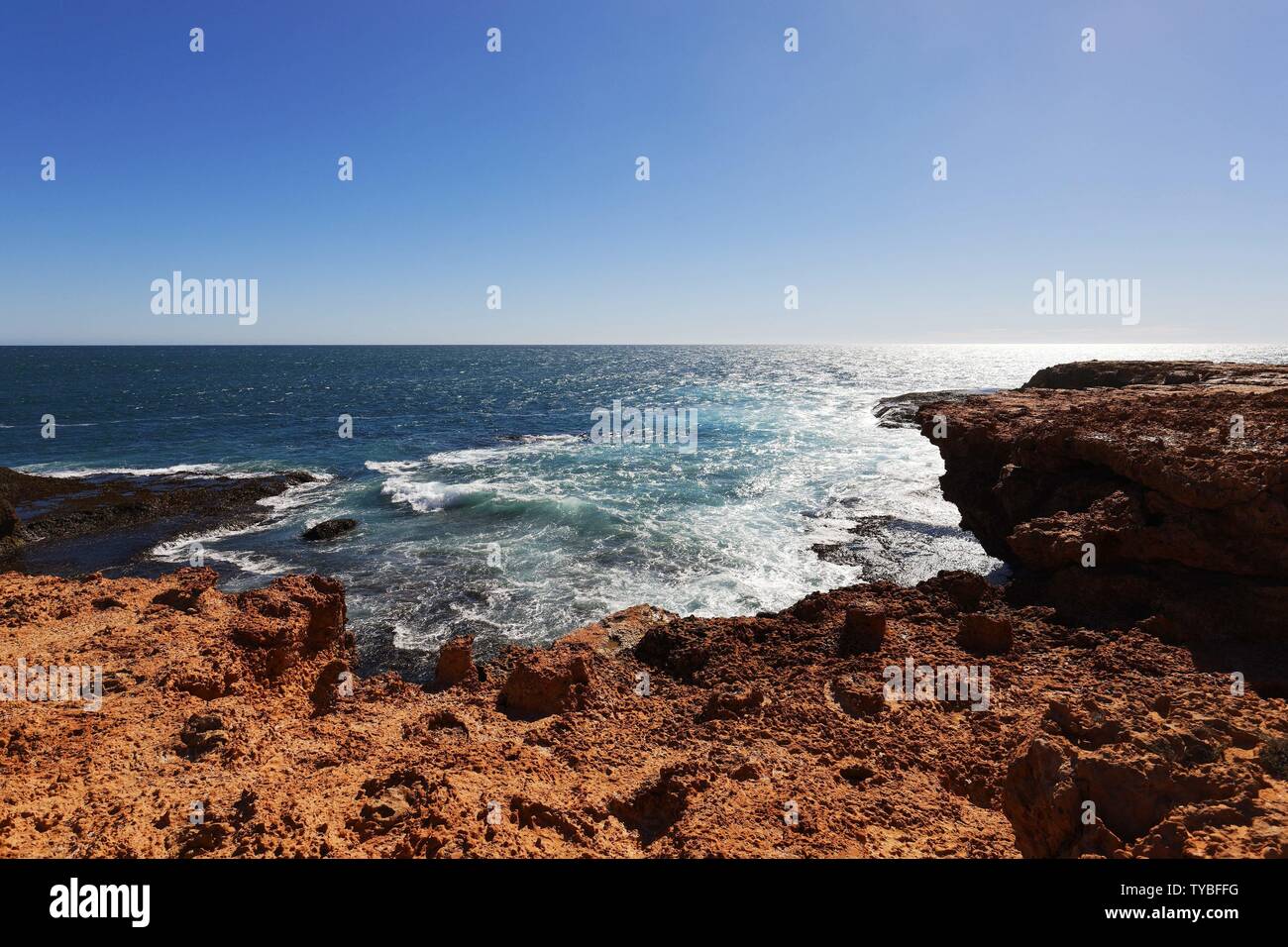 The Quobba coastline, Northwest Australia. | usage worldwide Stock ...