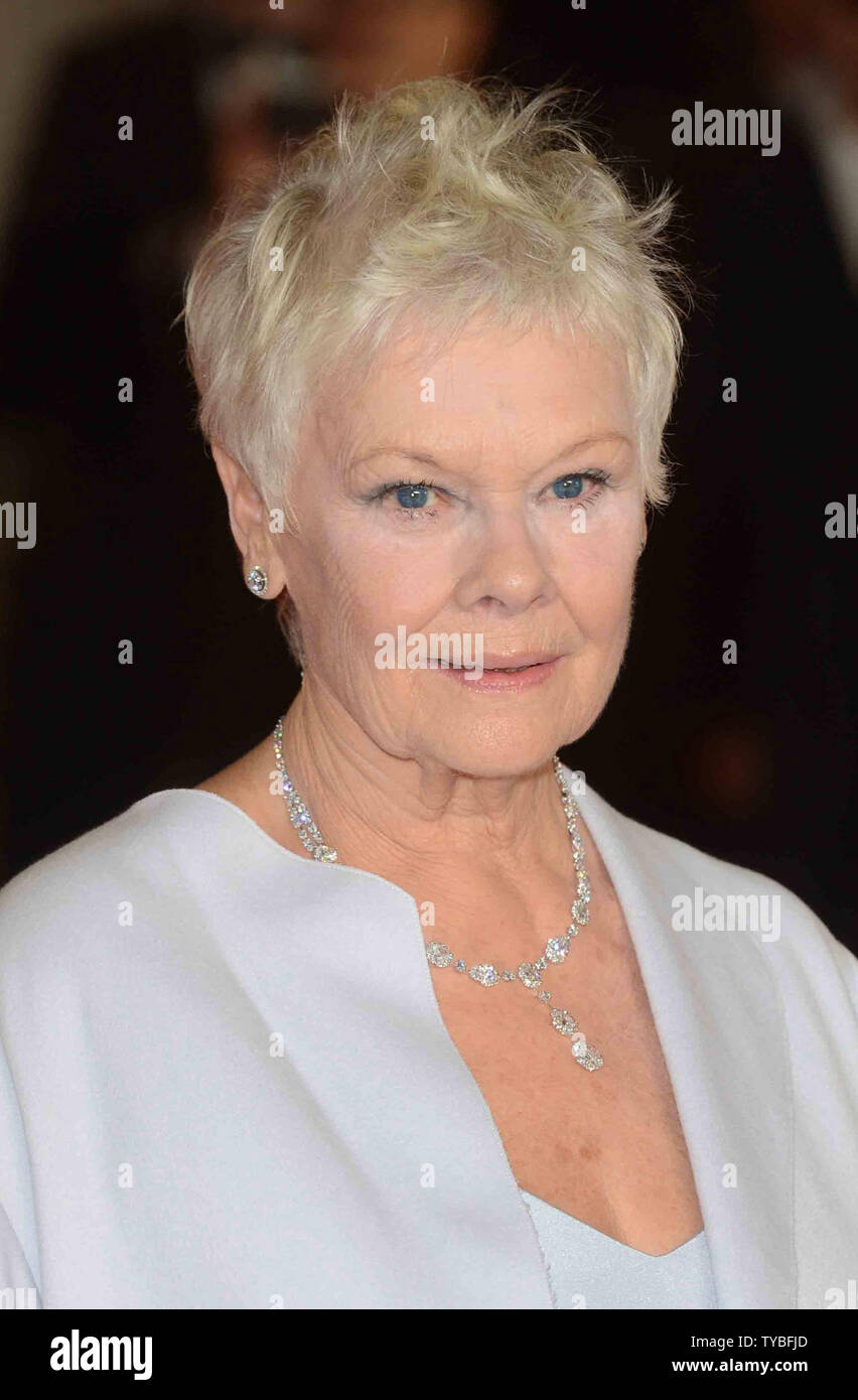English actress Dame Judi Dench attends The Royal World Premiere of ...