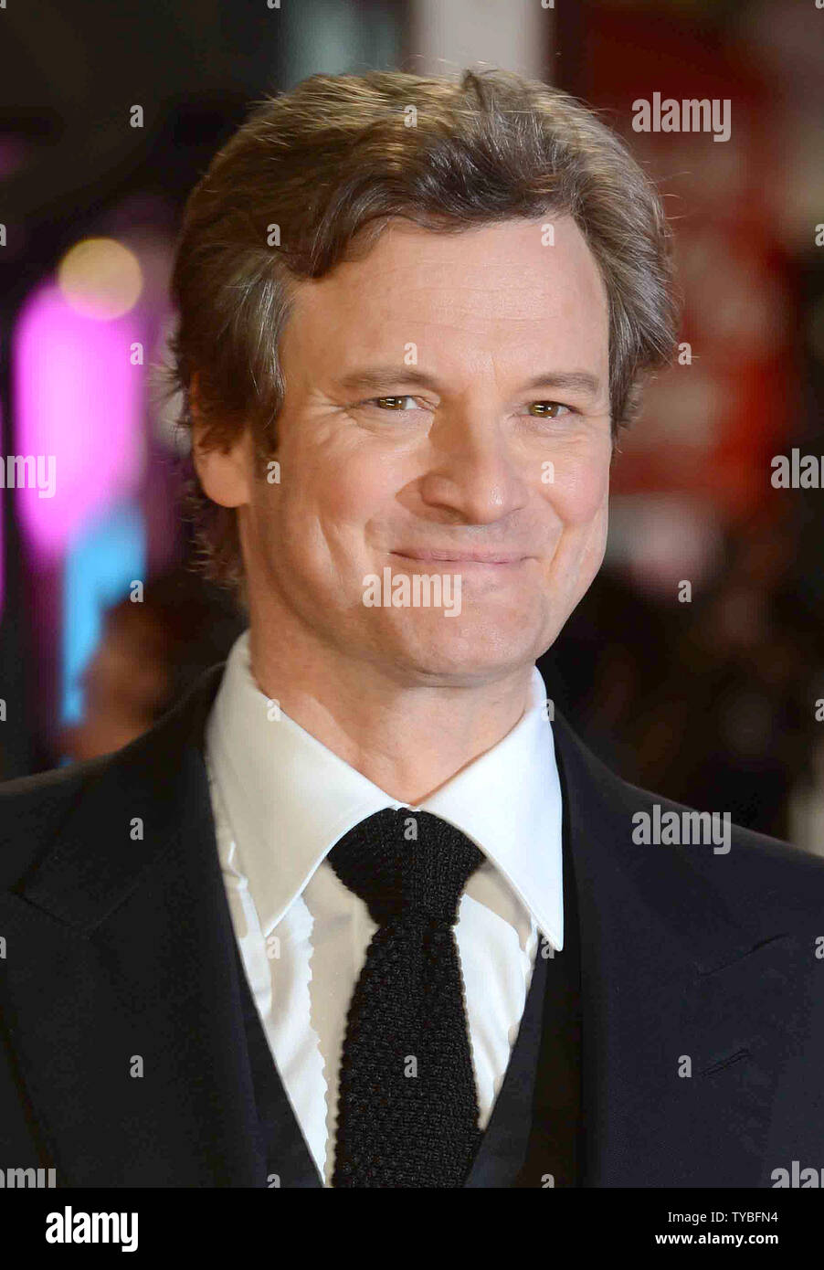 English actor Colin Firth attends The World Premiere of "Gambit" at The ...