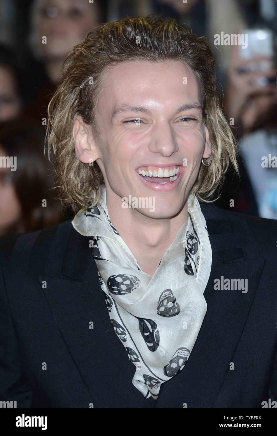 English actor Jamie Campbell Bower attends The UK premiere of "The ...