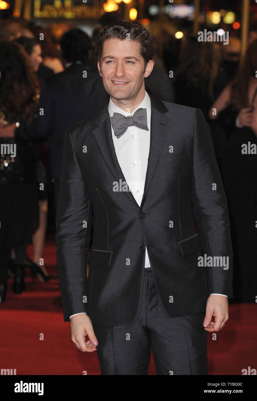 American actor Mathew Morrison attends The World premiere of "Les ...