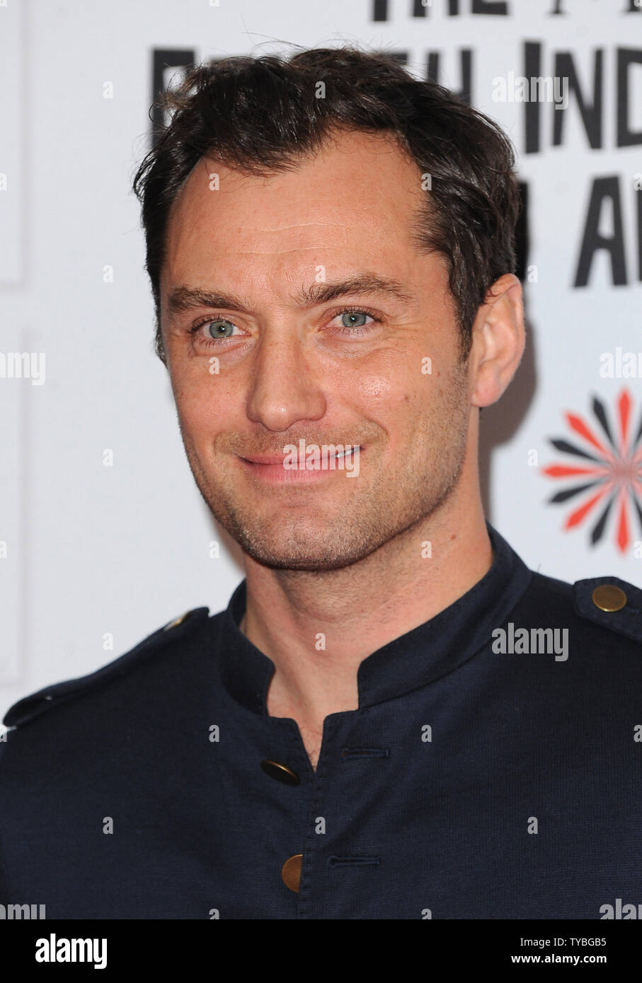 English actor Jude Law attends The 15th Moet British Independent Film ...