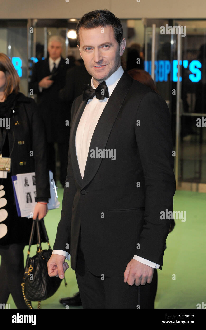 English actor Richard Armitage attends The UK premiere of "The Hobbit ...
