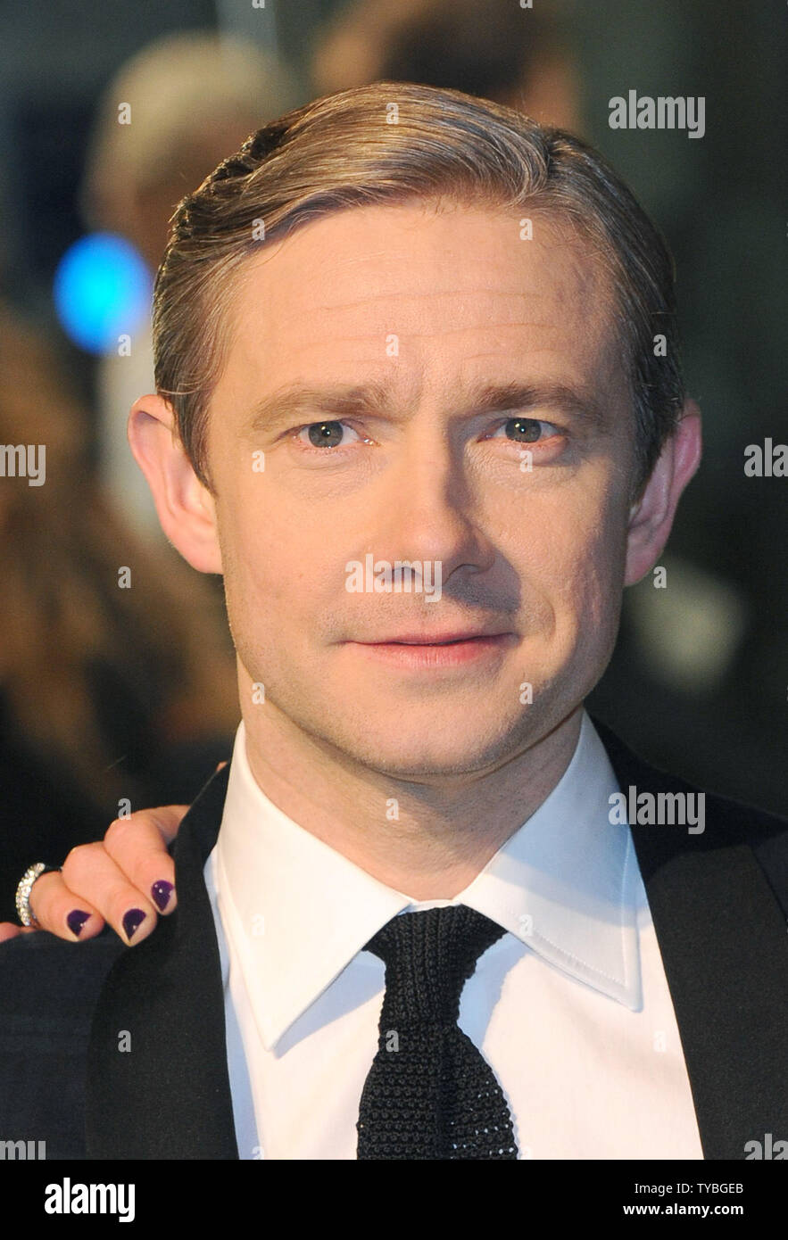 English actor Martin Freeman attends The UK premiere of "The Hobbit: An ...