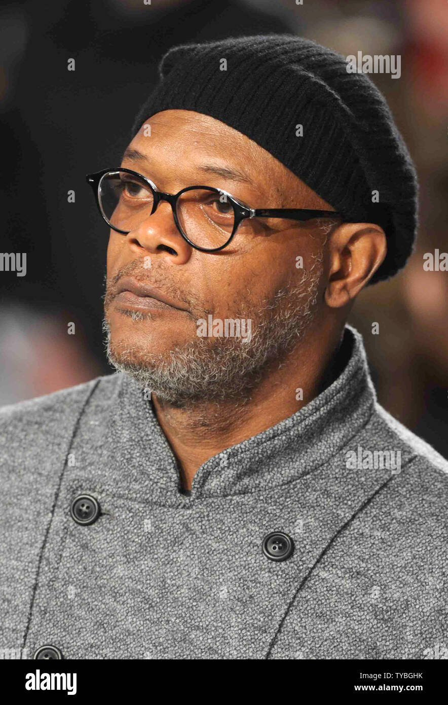 American actor Samuel L Jackson attends The UK premiere of "Django ...