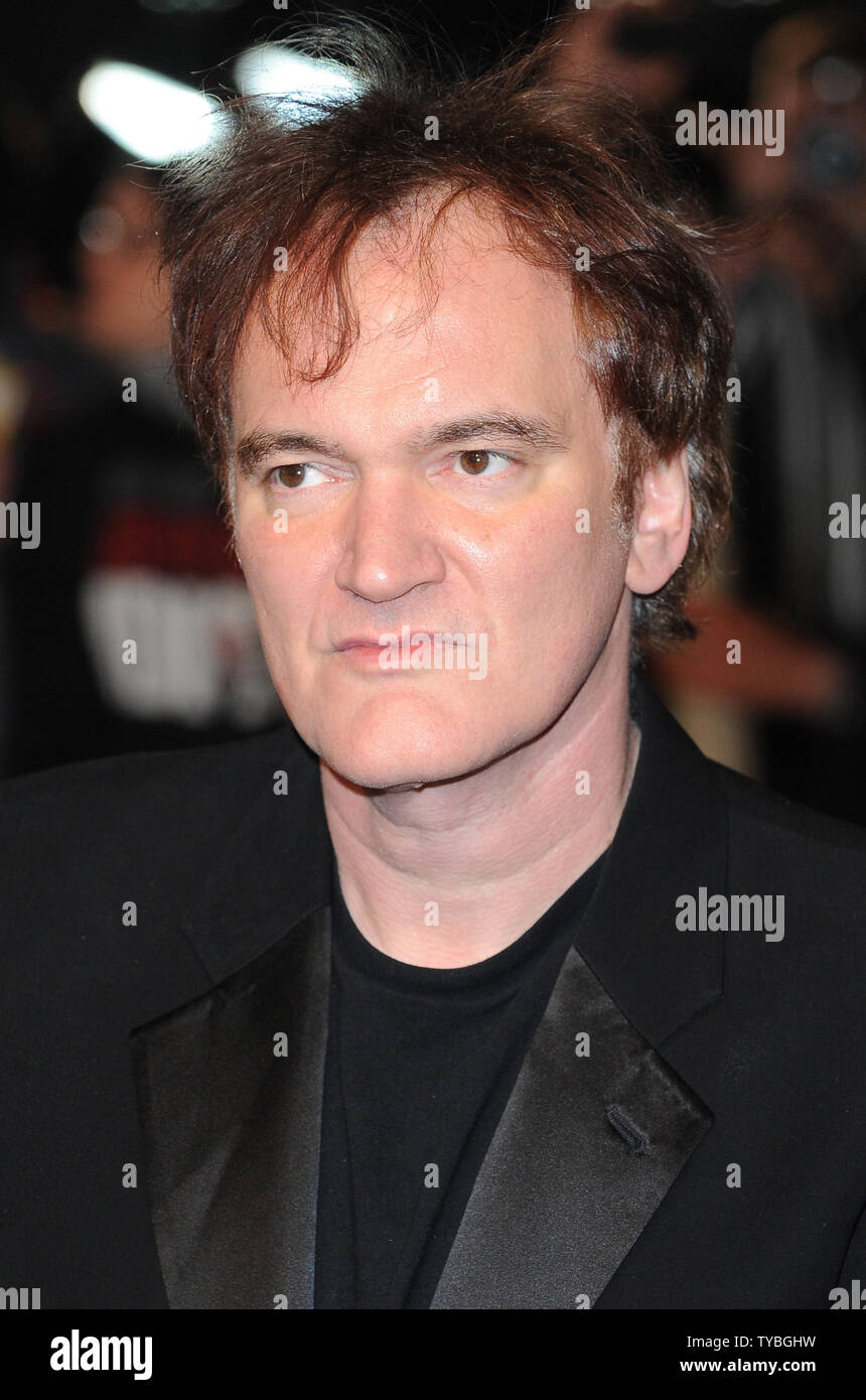 American director, screenwriter, producer and actor Quentin Tarantino ...