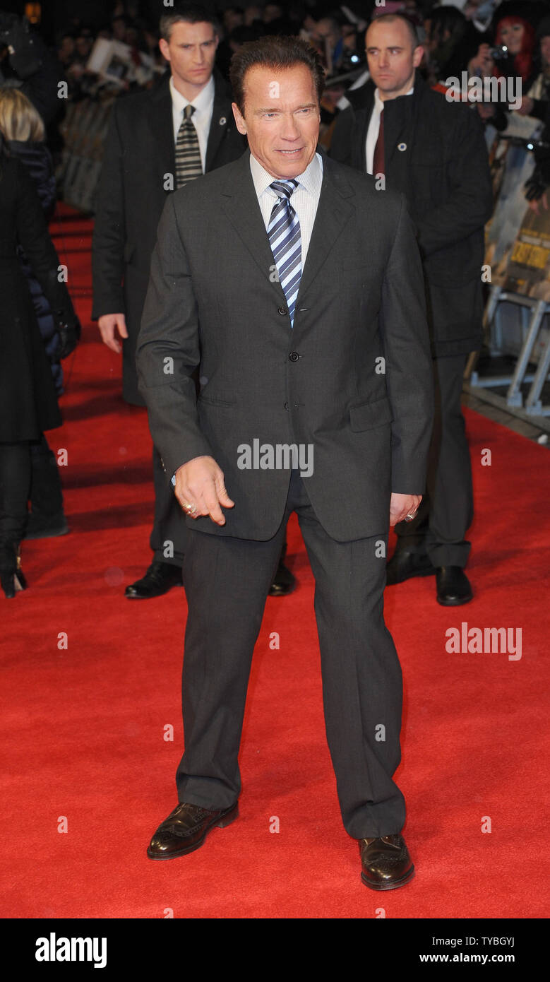 Austrian/American actor Arnold Schwarzenegger attends the European ...
