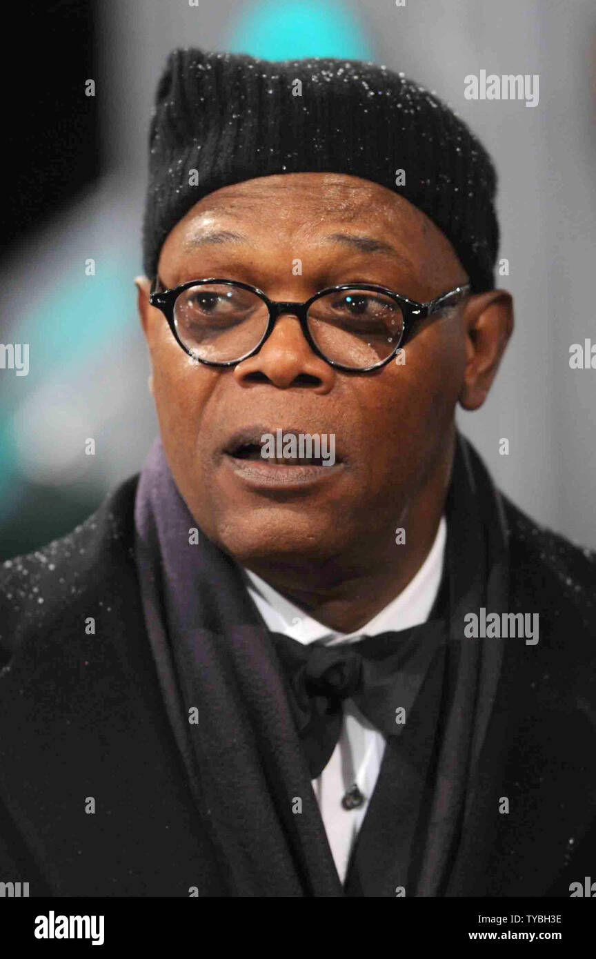 American actor Samuel L. Jackson attending the EE British Academy Film ...