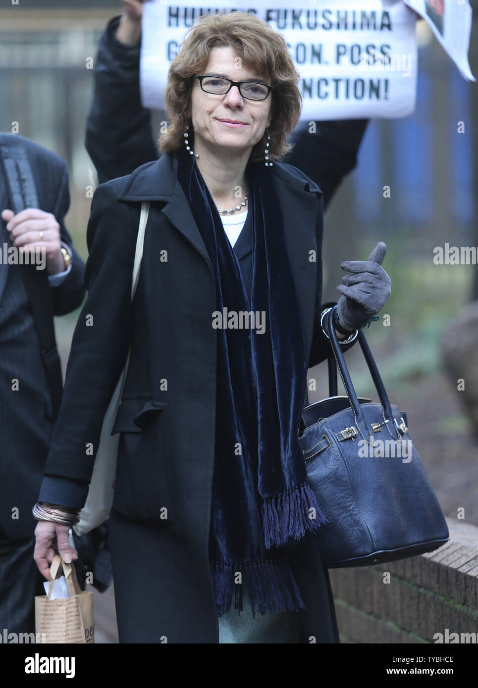 Vicky Pryce arrives at Southwark Crown Court in London facing charges ...