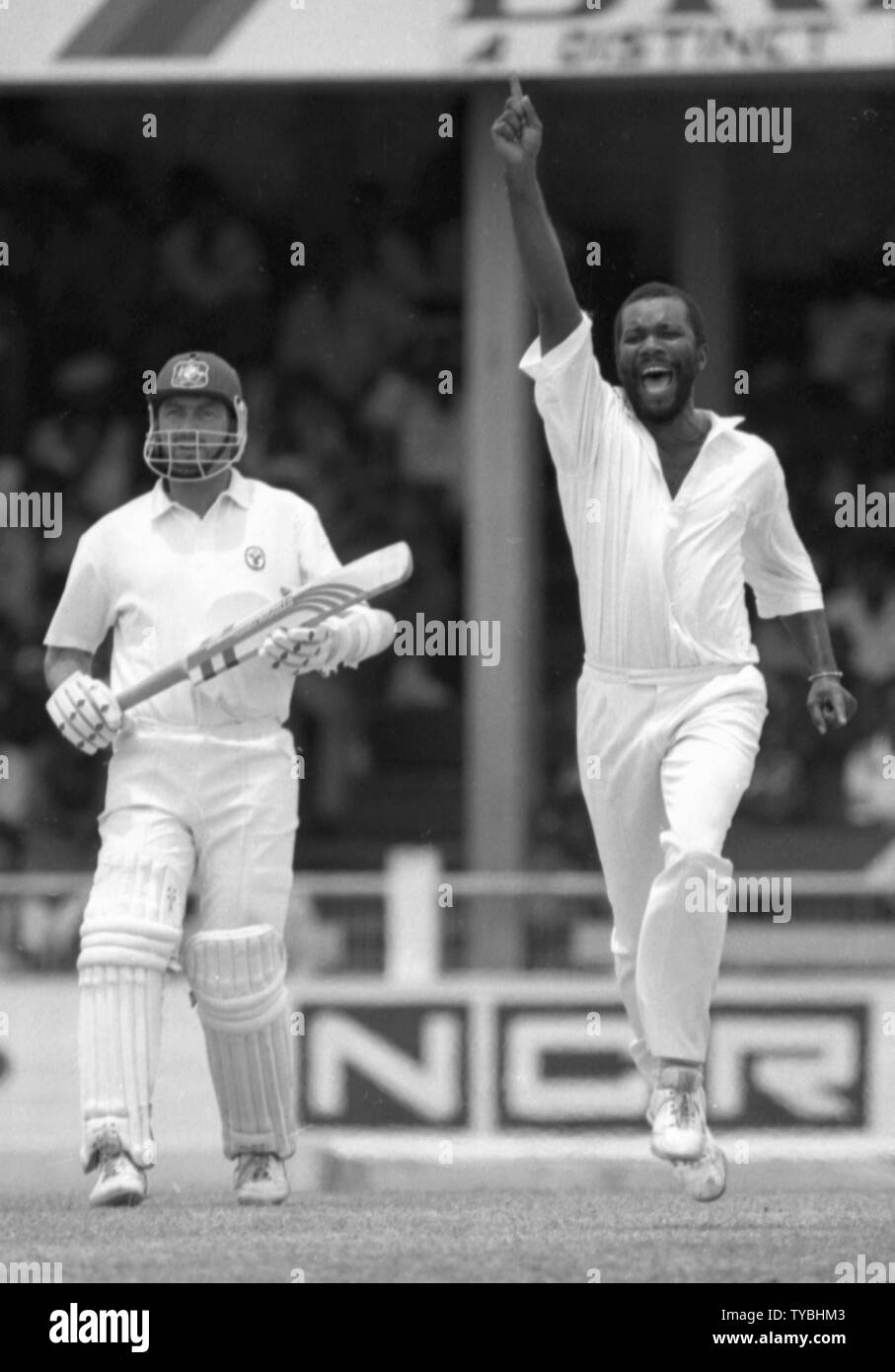Malcolm marshall of the west indies hi-res stock photography and images ...