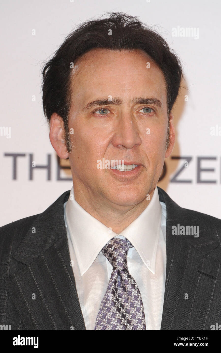 American actor Nicolas Cage attends The UK premiere of "Frozen Ground ...