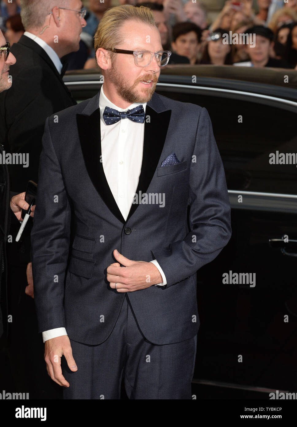 British actor Simon Pegg attends the "GQ Men Of The Year Awards" at ...