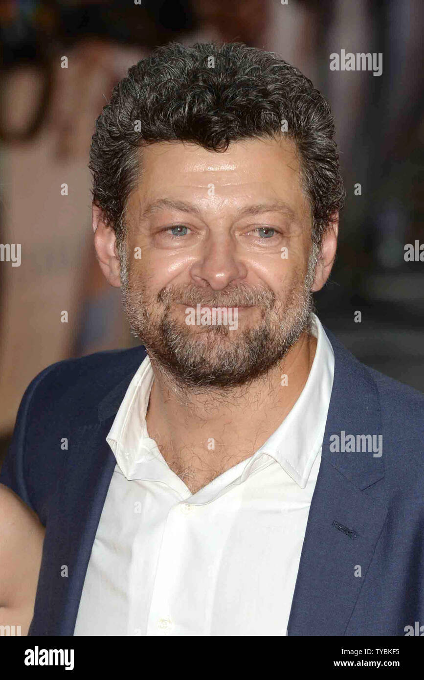 British actor Andy Serkis attends The World Premiere of "Diana" at The ...