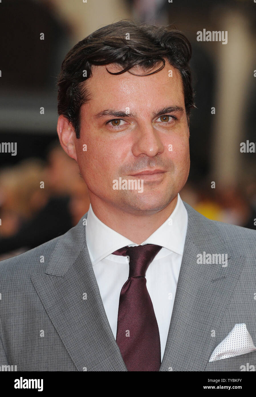 Daniel Pirrie attends The World Premiere of "Diana" at The Odeon ...