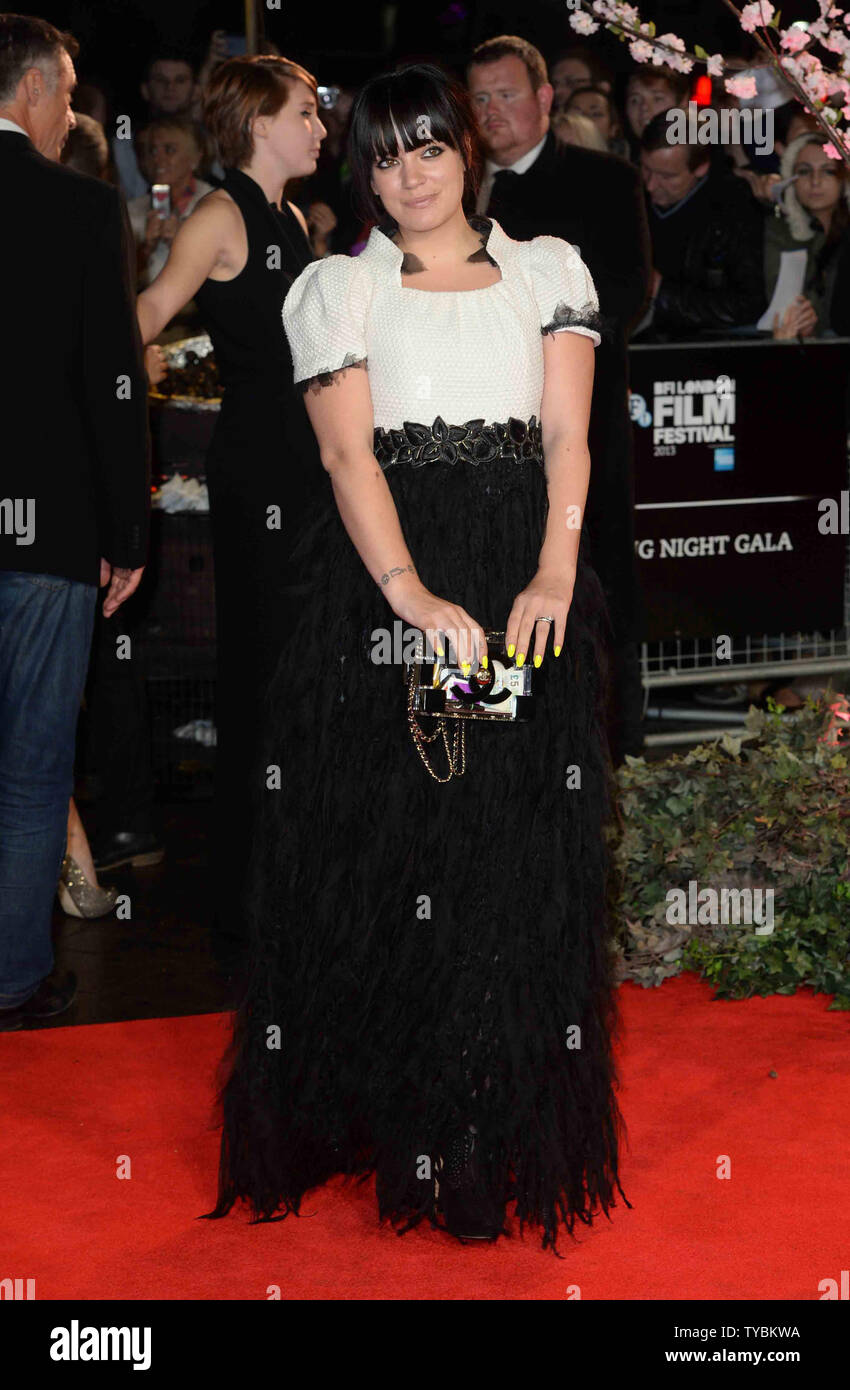 English singer Lily Allen attends The 57th London Film Festival Closing ...