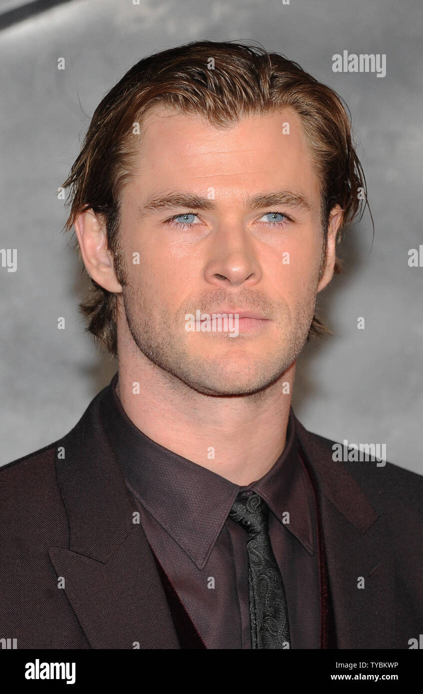 Australian actor Chris Hemsworth attends the World Premiere of "Thor ...