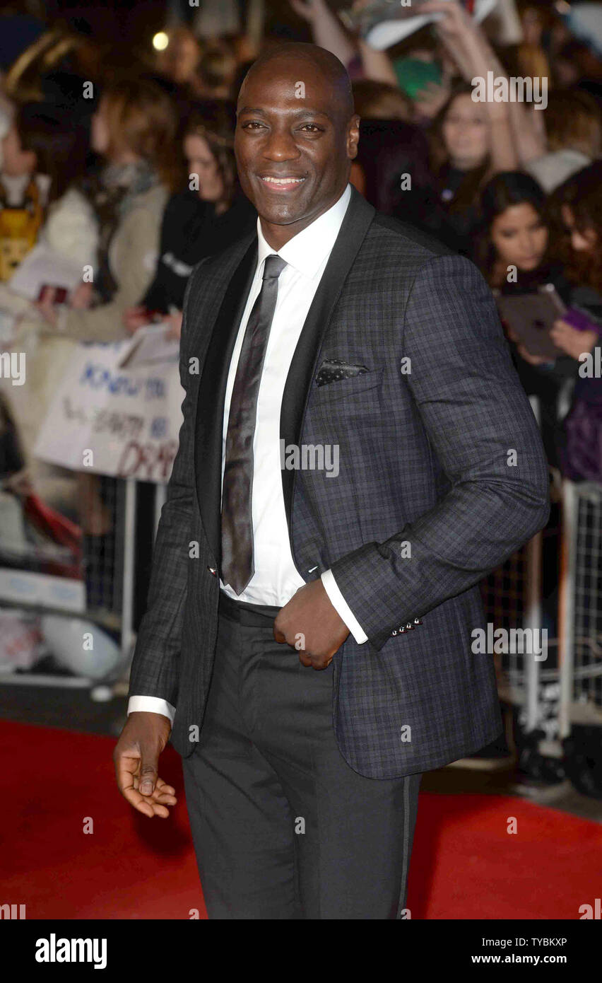 English actor Adewale Akinnuoye-Agbaje attends the World Premiere of ...