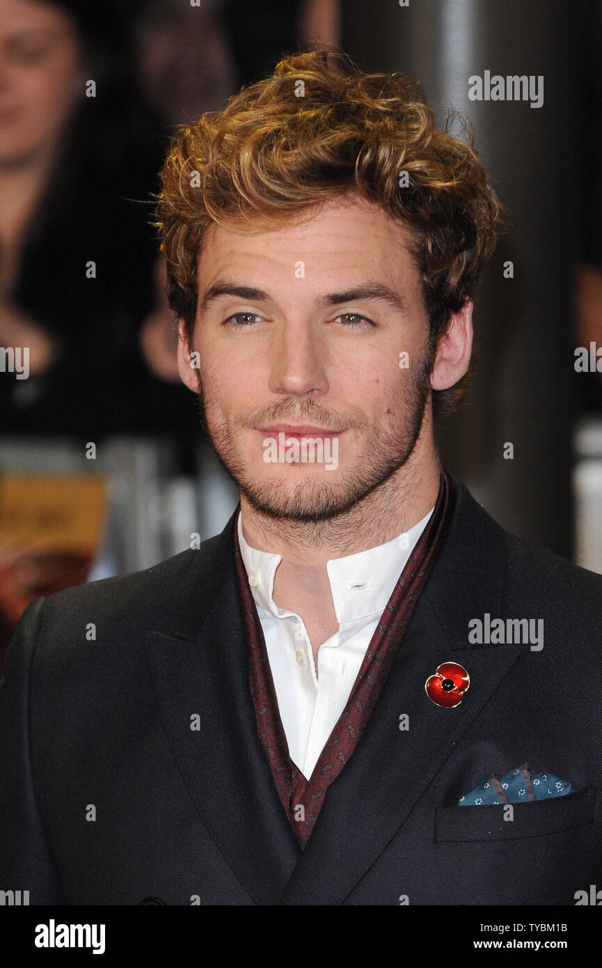 Hunger games catching fire sam claflin hi-res stock photography and ...
