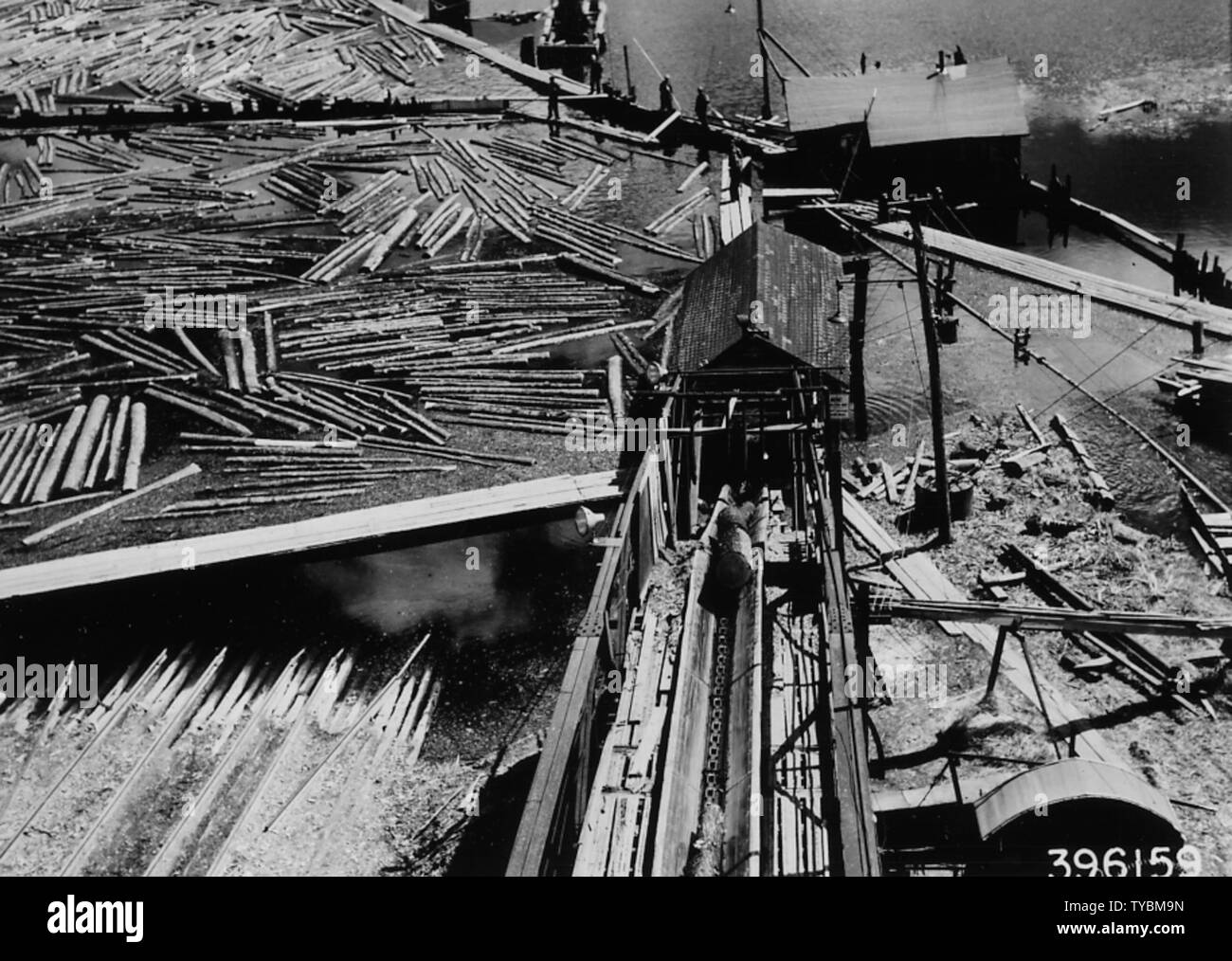 Photograph of Bull Chain at Hines; Scope and content: Original caption ...