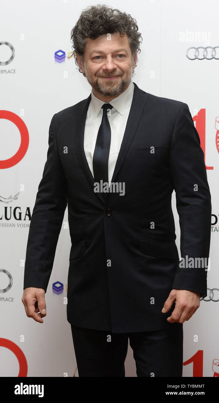 British actor Andy Serkis attends "The London Critics Circle Awards" at ...