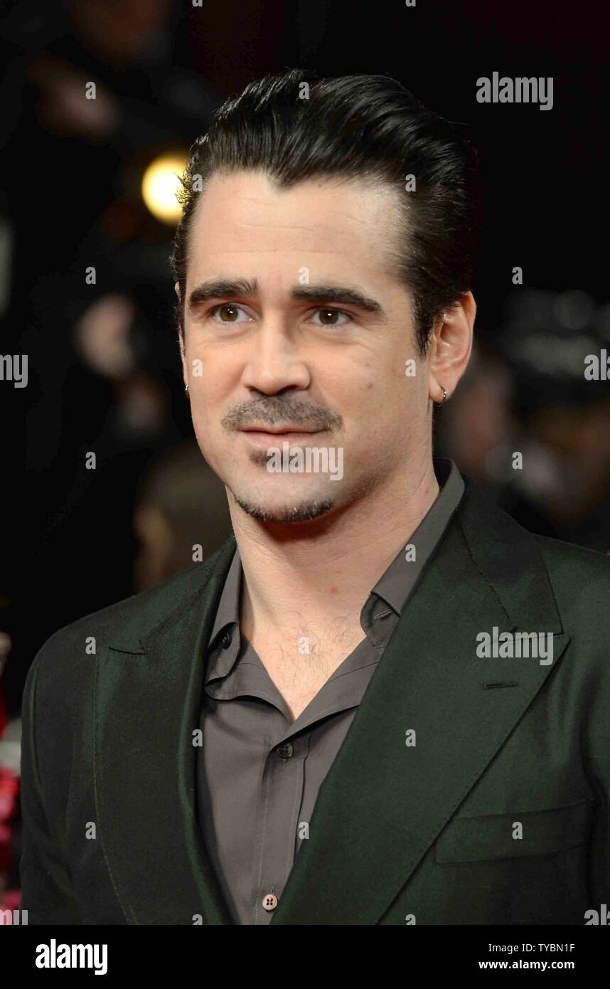 Irish actor Colin Farrell attends the UK premiere of 'A New York Winter ...