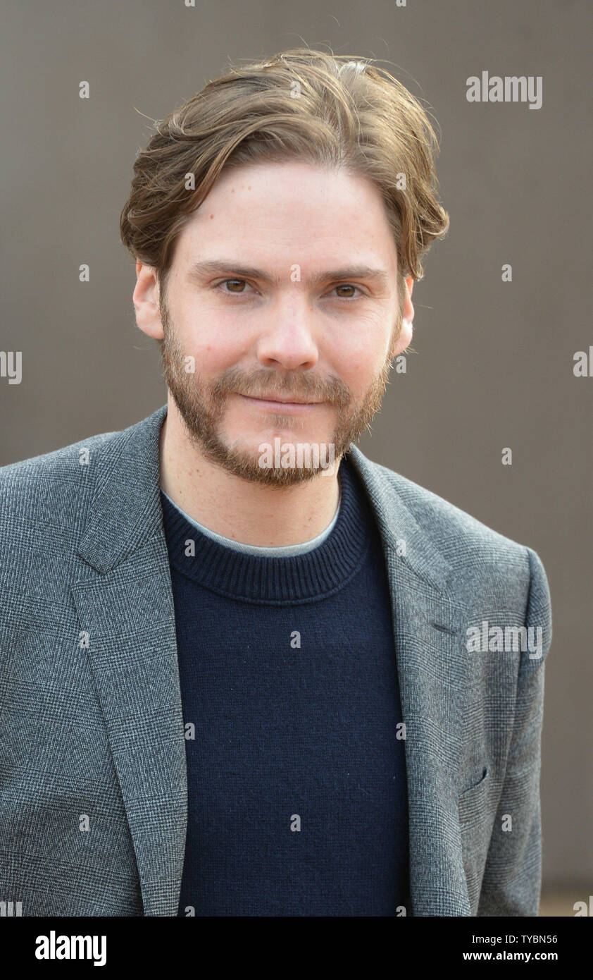 German actor Daniel Bruhl attends Burberry Prorsum's Autumn/ Winter ...