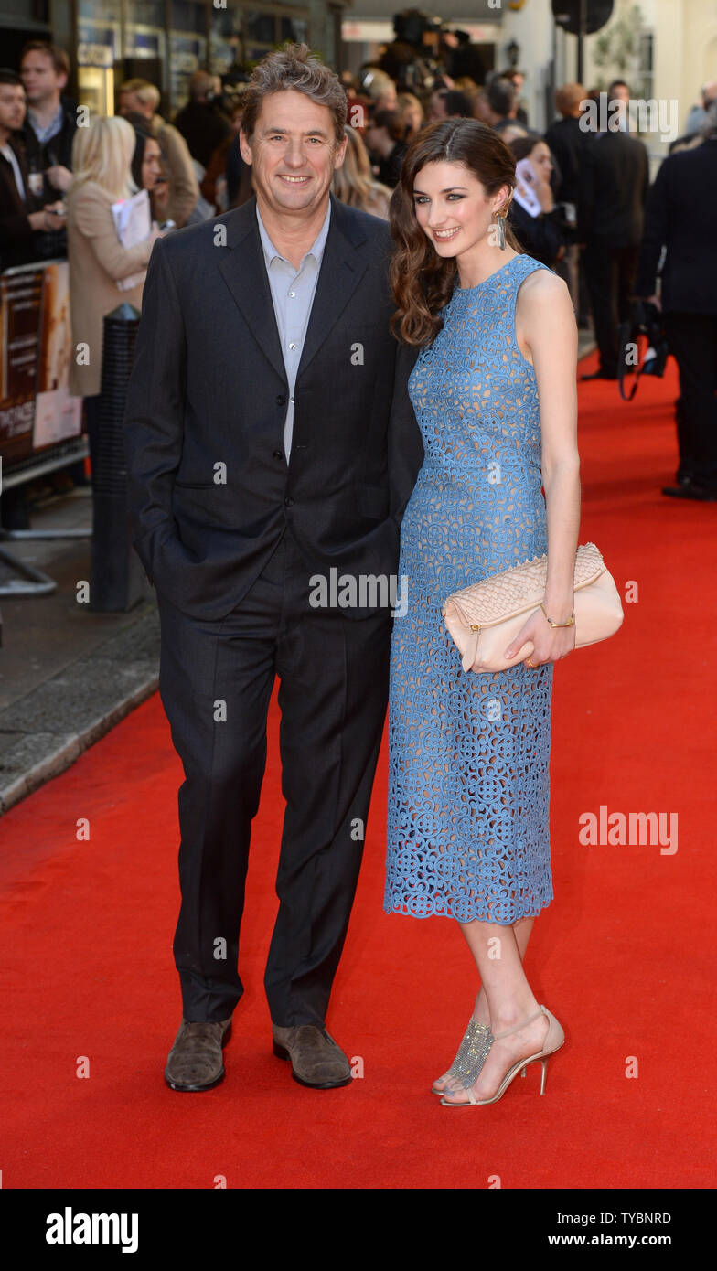 New Zealand producer Tim Bevan and his actress daughter Daisy Bevan ...