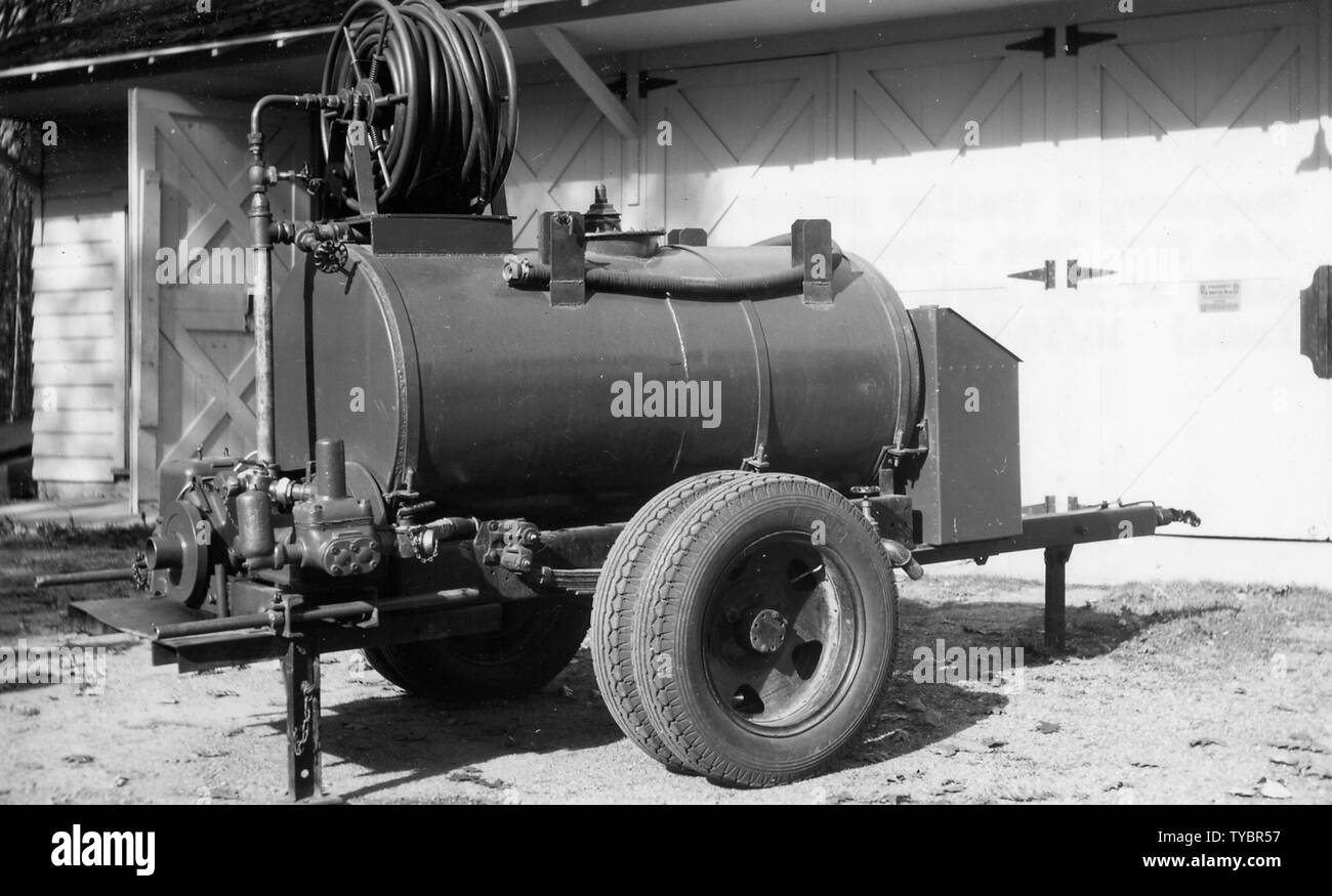 Photograph of Chequamegon Trailer Pumper; Scope and content: Original ...