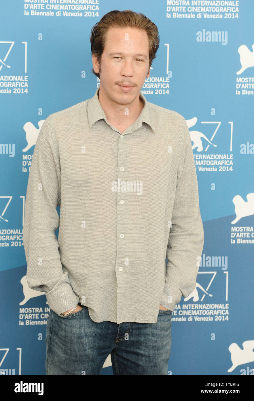 French Reda Kateb attends a photo call for "Loin Des Hommes" at the ...