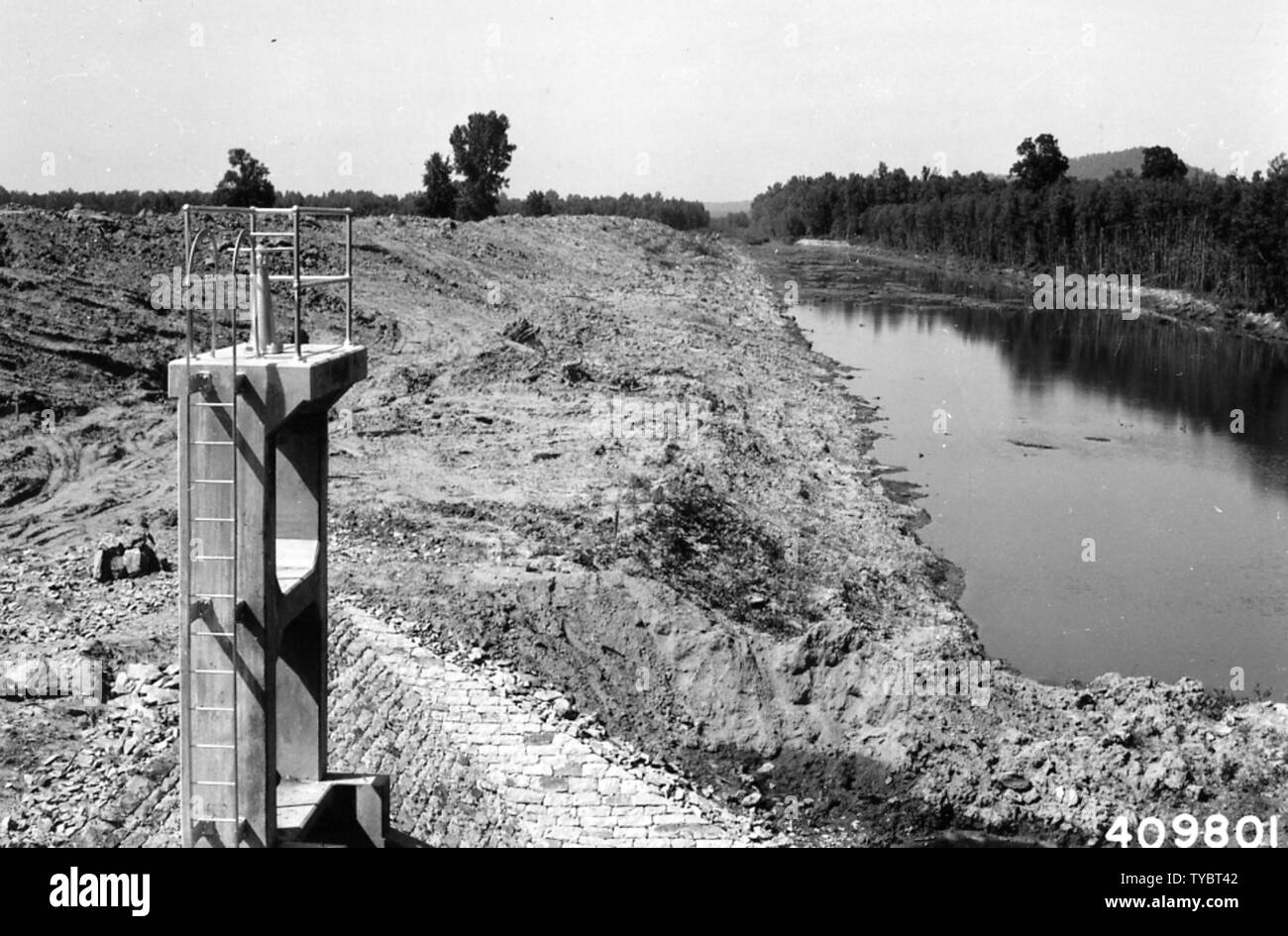 Photograph of Clear Creek Drainage Ditch and Levee; Scope and content ...