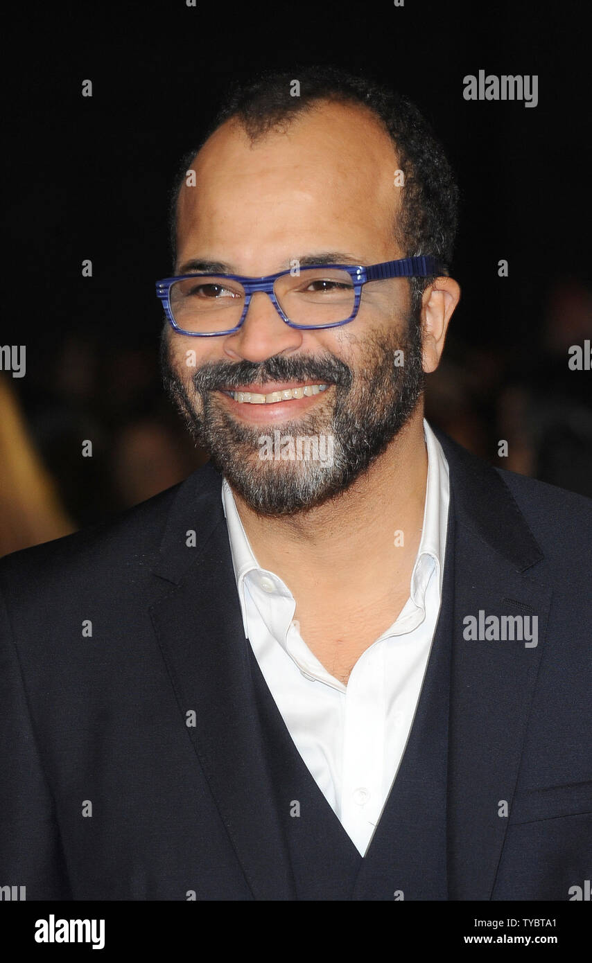 American actor Jeffrey Wright attends the World Premiere of 'The Hunger ...