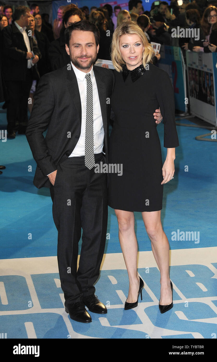 American actor Charlie Day and American actress Mary Elizabeth Ellis ...