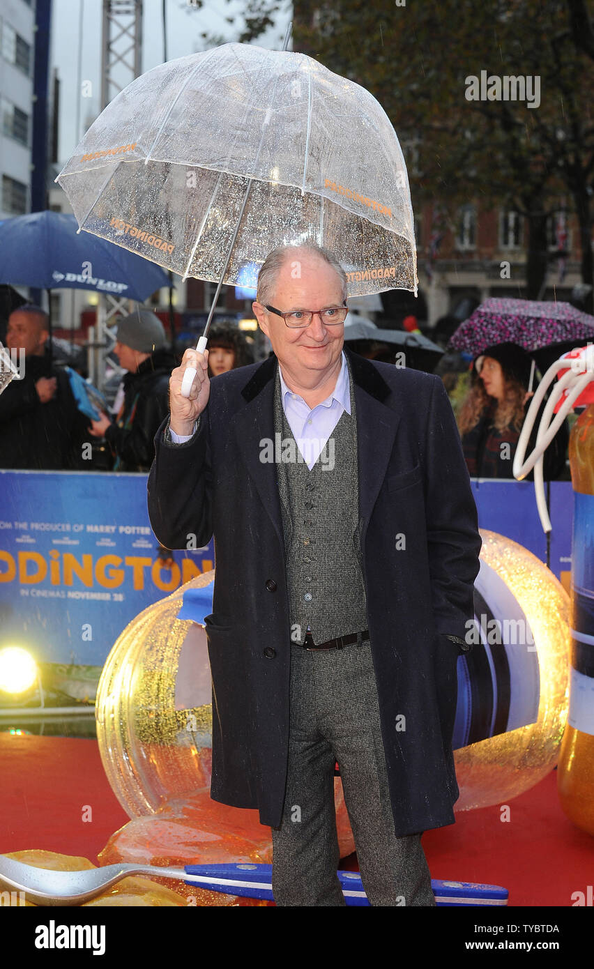 English actor Jim Broadbent attends the World Premiere of 'Paddington ...
