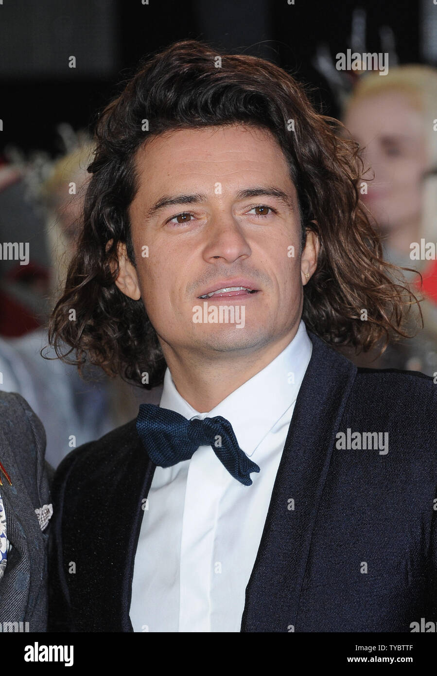 English actor Orlando Bloom attends the World Premiere of 'The Hobbit ...