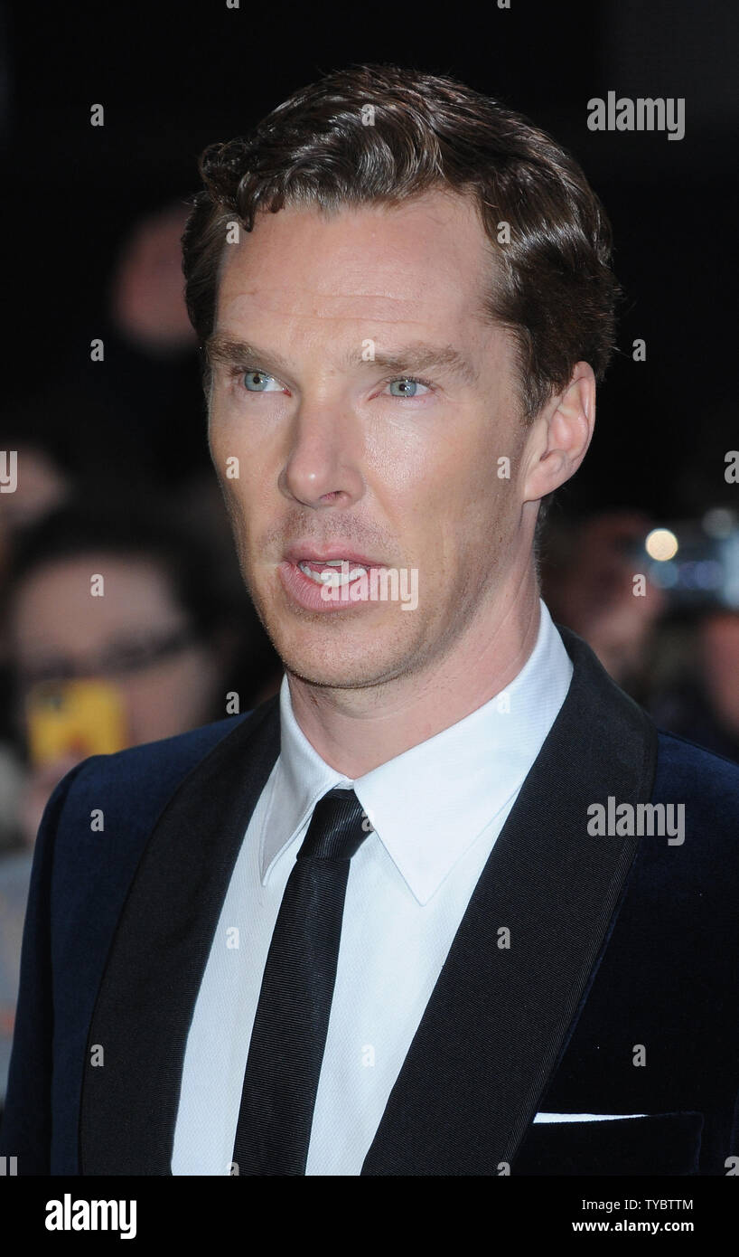 English actor Benedict Cumberbatch attends the World Premiere of 'The ...