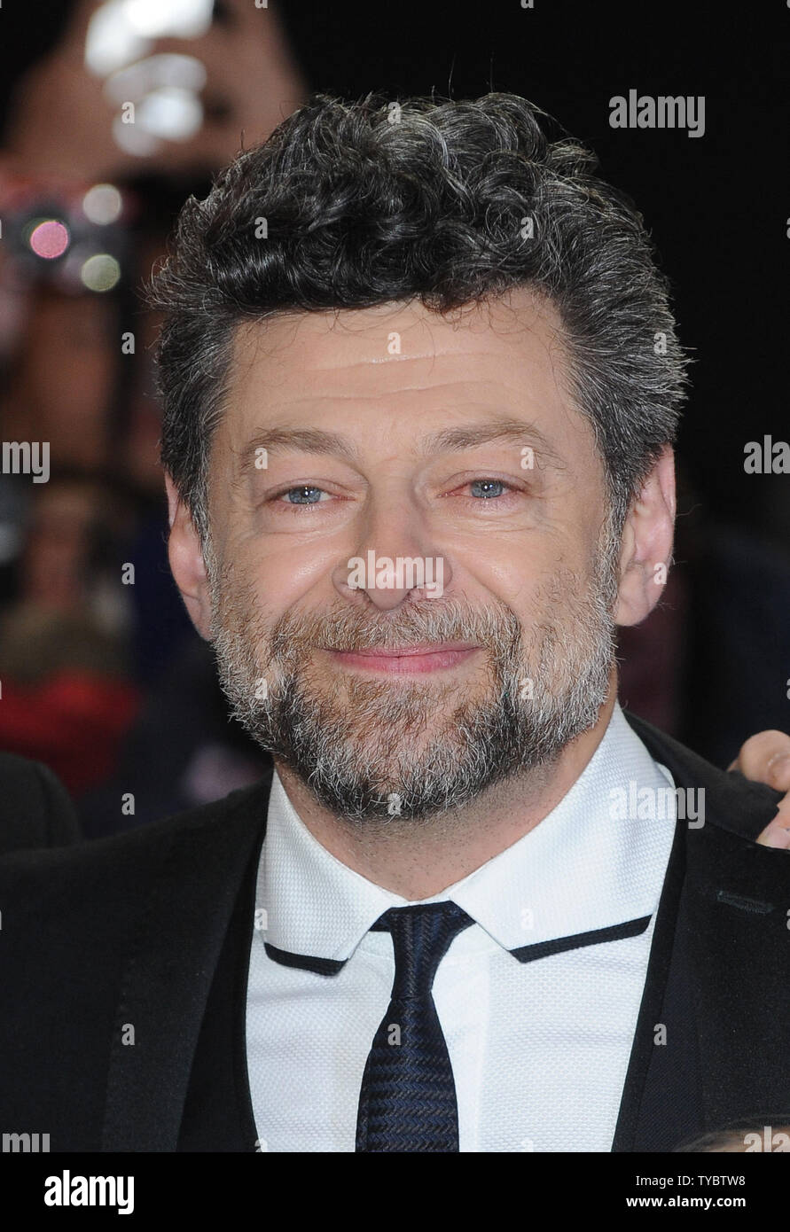 English actor Andy Serkis attends the World Premiere of 'The Hobbit ...