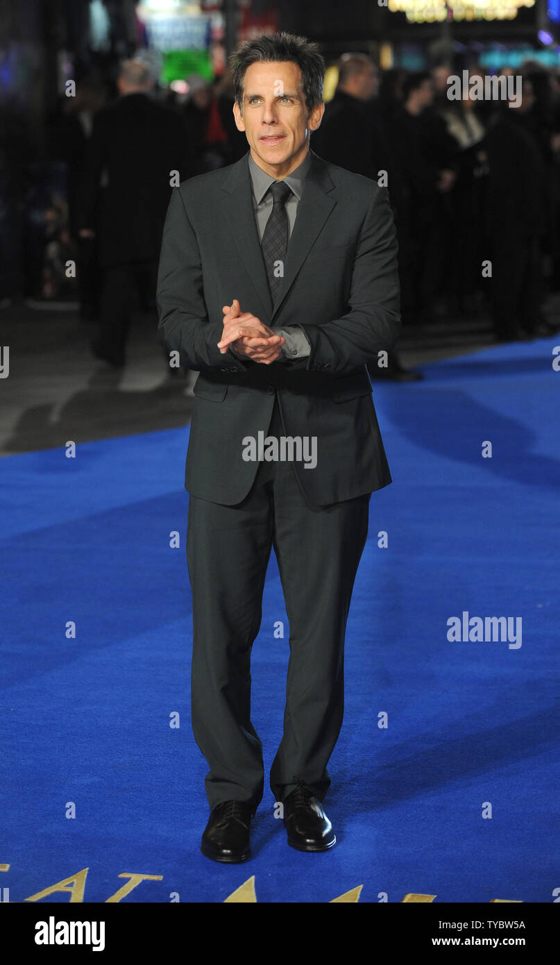 American actor Ben Stiller attends the European Premiere of 'Night At ...