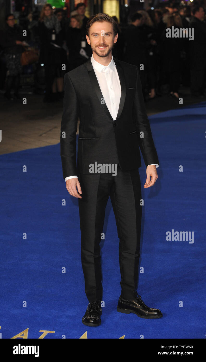 English actor Dan Stevens attends the European Premiere of 'Night At ...