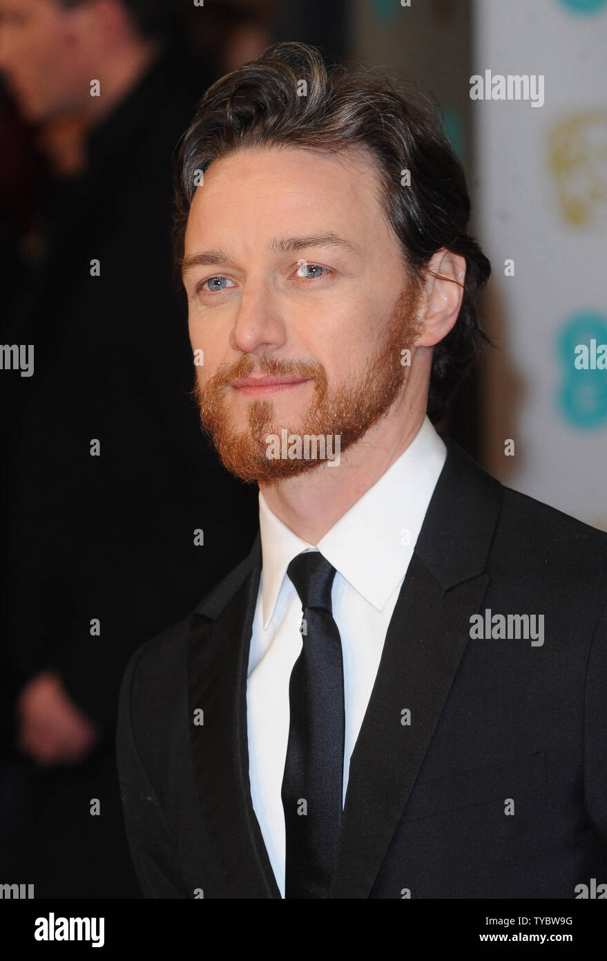 Scottish actor James McAvoy attends The EE British Academy Film Awards ...