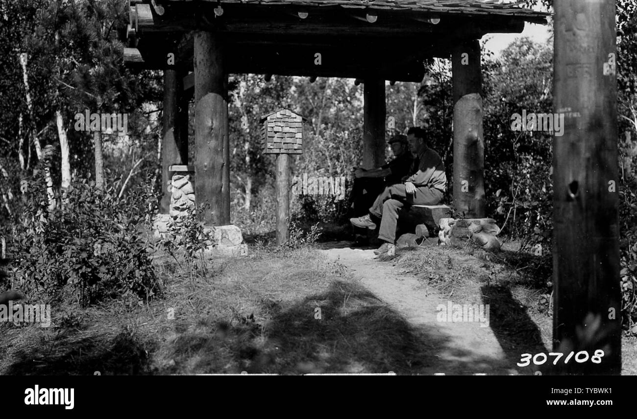 Photograph of Completed Landscaping Project on Inspiration Point; Scope ...