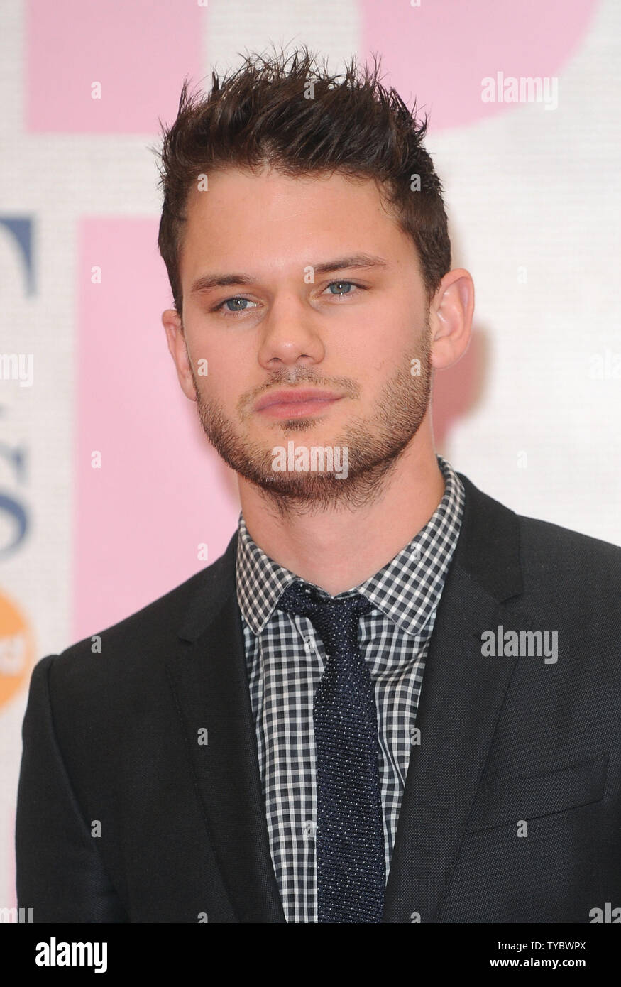 English actor Jeremy Irvine attends The Brit Awards 2015 in London on ...