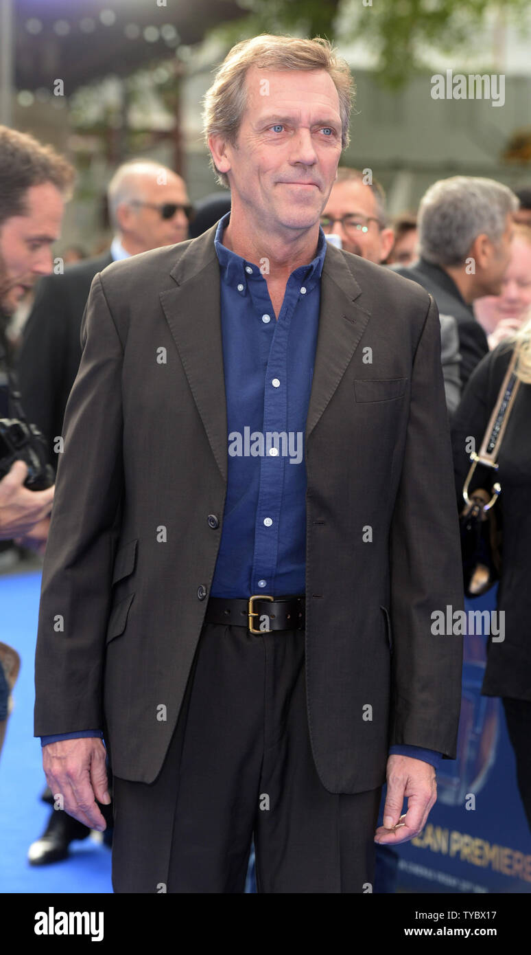 English actor Hugh Laurie attends the European Premiere of ...