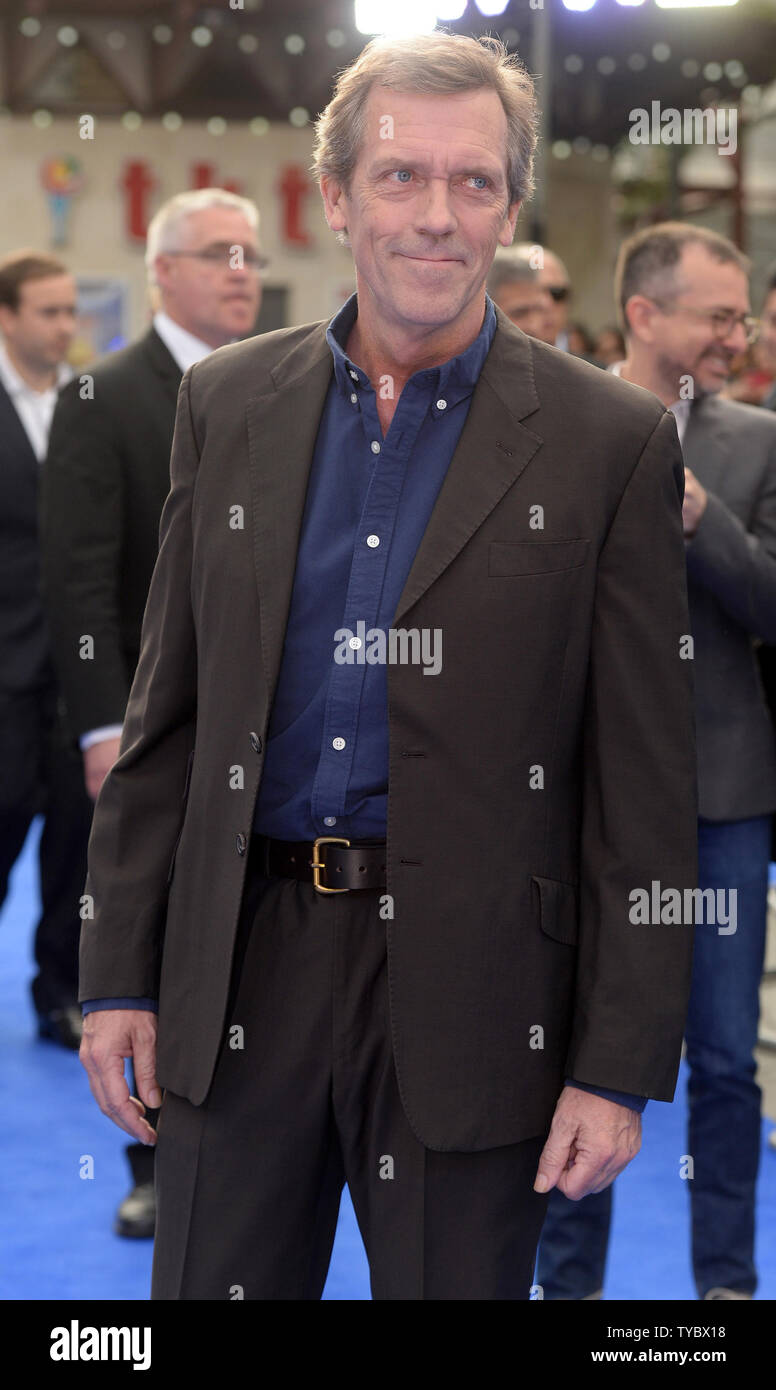 English actor Hugh Laurie attends the European Premiere of ...