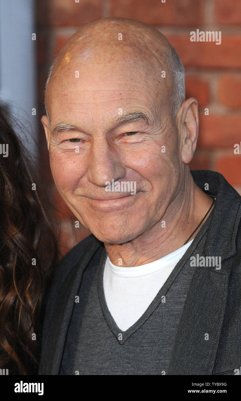English actor Patrick Stewart attends the UK Premiere of 'Mr Holmes' at ...