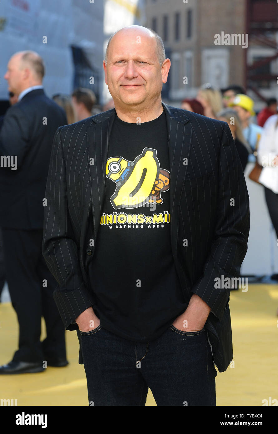 Director Pierre Coffin attends the World Premiere of 'Minions' at Odeon ...