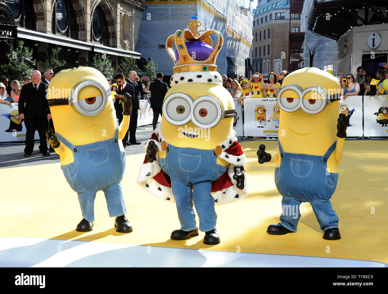 The World Premiere of 'Minions' at Odeon Leicester Square in London on ...